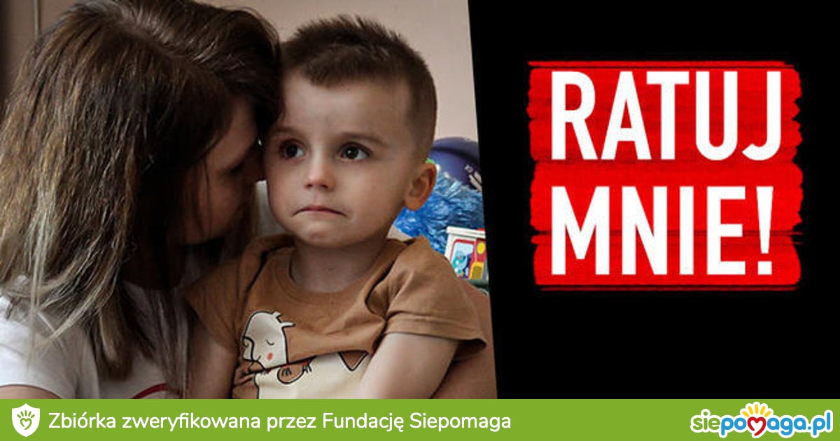 Staś Zieliński - zbiórka charytatywna | Siepomaga.pl
