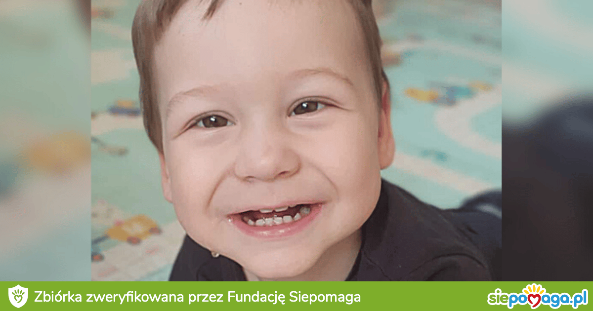 Kacper Florek - zbiórka charytatywna | Siepomaga.pl